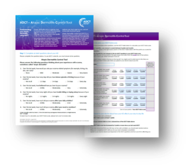 Atopic Dermatitis Control Tool (ADCT) downloads